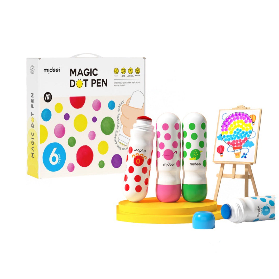 Bút chấm màu Mideer Magic Dot - Cho bé từ 3 tuổi - An toàn – Kidsmove - Thế giới đồ trẻ em nhập ...