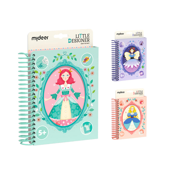 Sổ tay học thiết kế thời trang Mideer Little Designer – Kidsmove - Thế ...