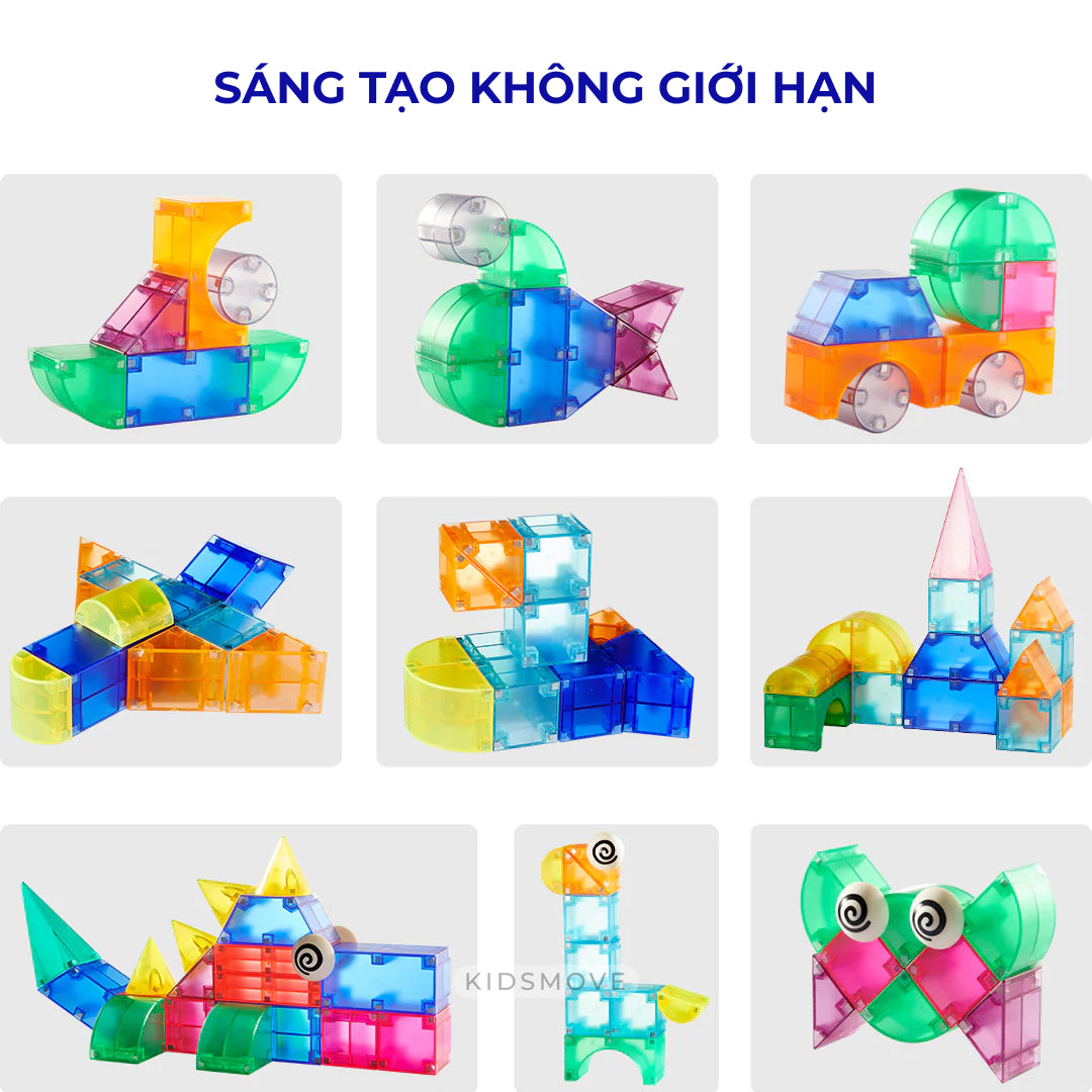 Bộ đồ chơi xếp hình nam châm Mideer Creative – Kidsmove | Thế giới đồ ...