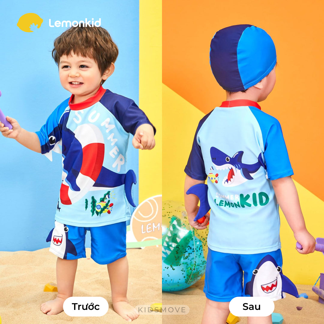 Đồ bơi trẻ em Hàn Quốc Lemonkid, UPF290+, vải kháng Clorua – Kidsmove ...