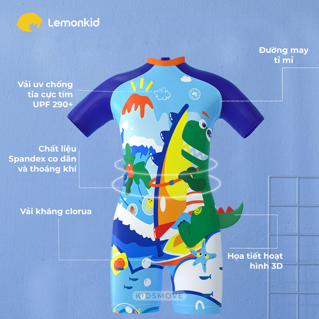 Đồ bơi trẻ em Hàn Quốc Lemonkid, UPF290+, vải kháng Clorua – Kidsmove ...