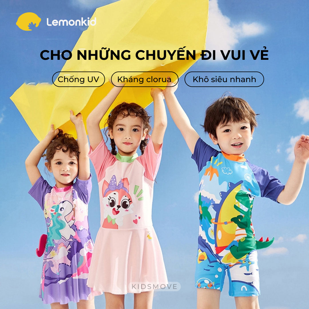 Đồ bơi trẻ em Hàn Quốc Lemonkid, UPF290+, vải kháng Clorua – Kidsmove ...