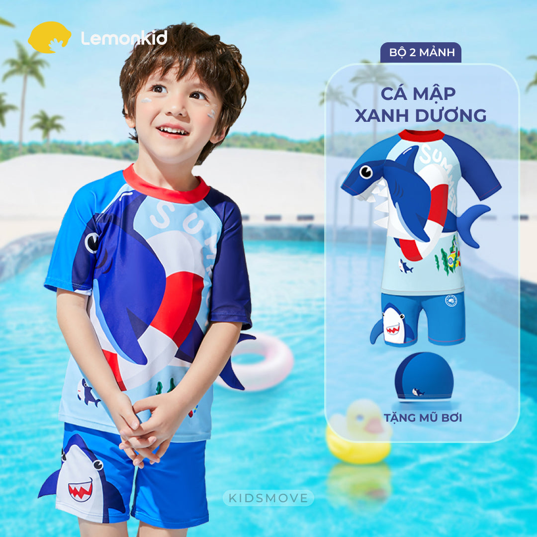 Đồ bơi trẻ em Hàn Quốc Lemonkid, UPF290+, vải kháng Clorua – Kidsmove ...
