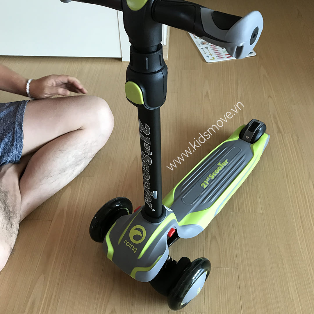 Xe trượt scooter 3 bánh 21st ROD3 có giảm xóc xịn cho bé 2-12 tuổi ...